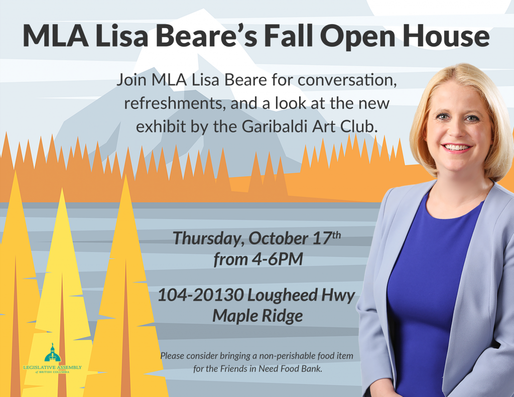 Join me at my Fall Open House - Lisa BeareLisa Beare