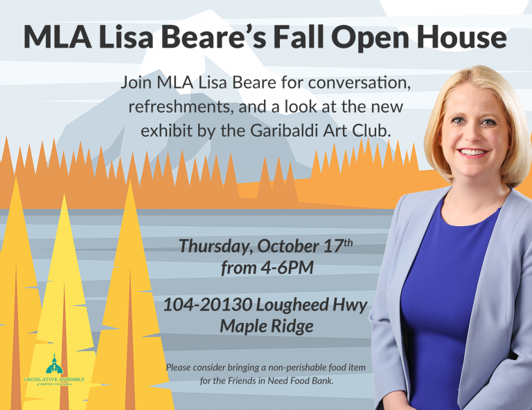 Join me at my Fall Open House - Lisa BeareLisa Beare